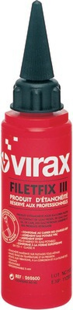 Pate à joint filetfix joint iii flacon 60ml