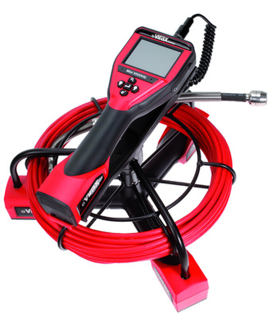 Caméra mini d'inspection avec 16m de câble et localisateur - Virax
