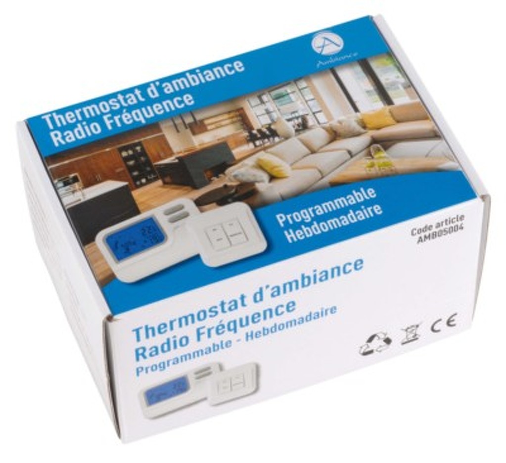 THERMOSTAT PROGRAMMABLE HEBDOMADAIRE RADIO