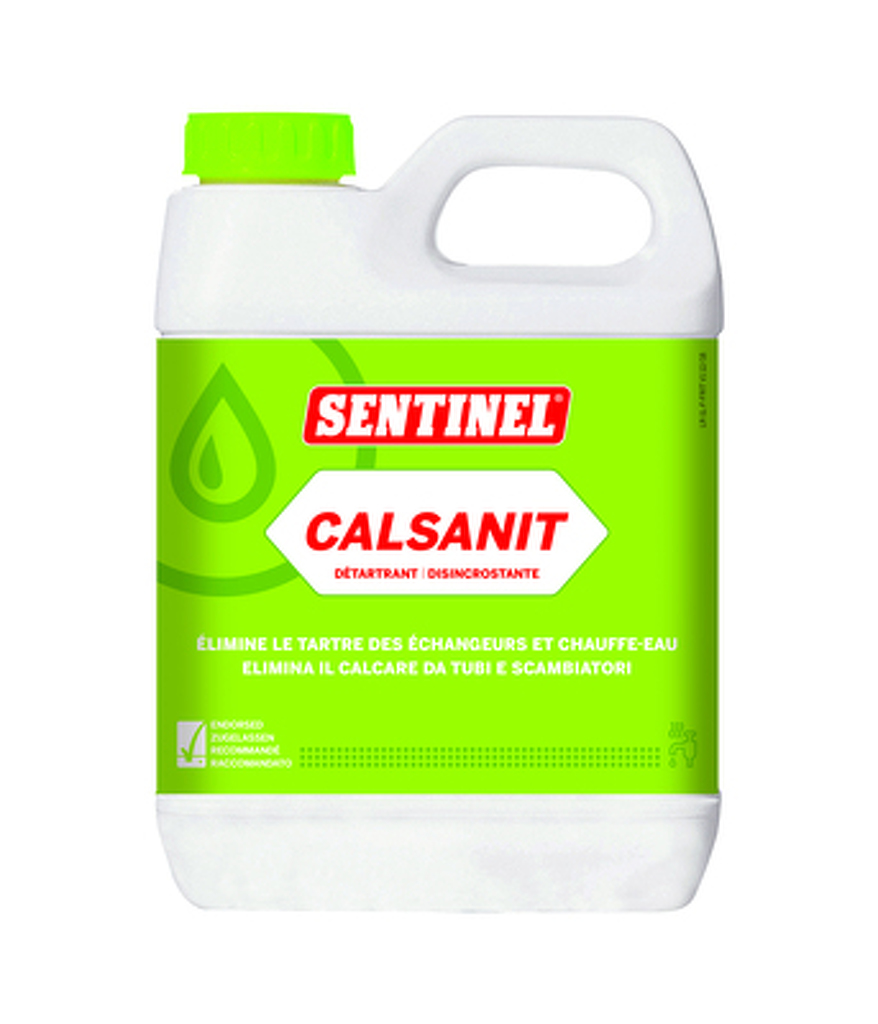 Détartrant sanitaire Sentinel Calsanit - Bidon 1L