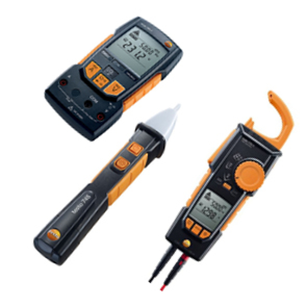 Lot électrique Testo (Multimètre + Pince ampèremétrique + Testeur de ...