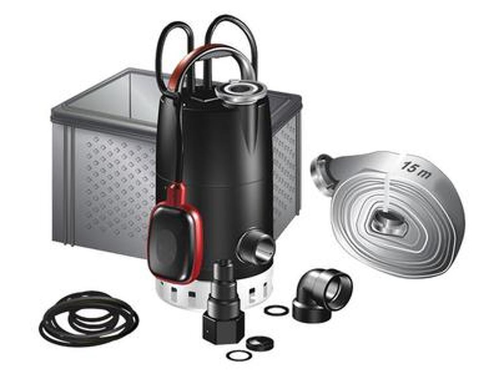 Kit de relevage d'urgence Multibox avec pompe submersible Unilift CC7 ...